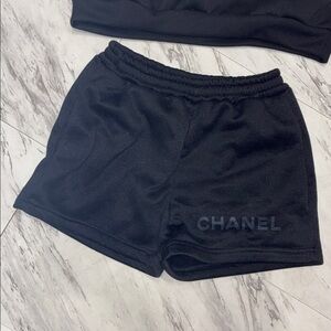 Dhgate | Tops | 2piece Black Sweatshirt And Shorts Set Womens Comfy ...